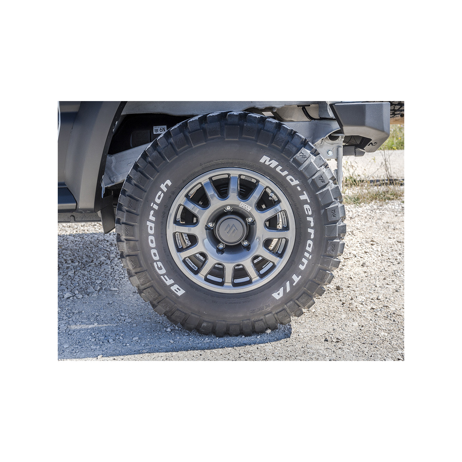 Jante aluminium BRAID FULLRACE Gun Metal 7x15 5x139 7 ET22