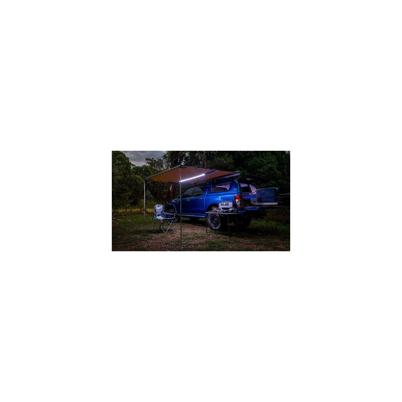 Auvent latéral ARB Touring MKII 2500 x 2500 mm avec éclairage led ...